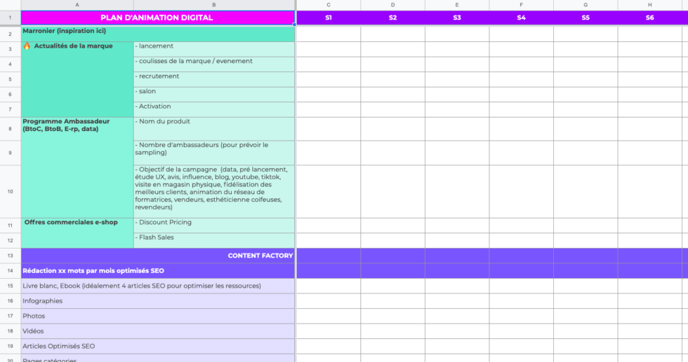 Plan Animation Digital - Trustt, outil Advocacy marketing